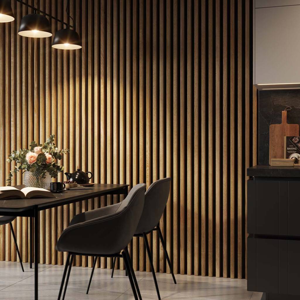 Design Paneele - MDF Trägerplatte - 3D-Effekt - Einzigartige Optik ...